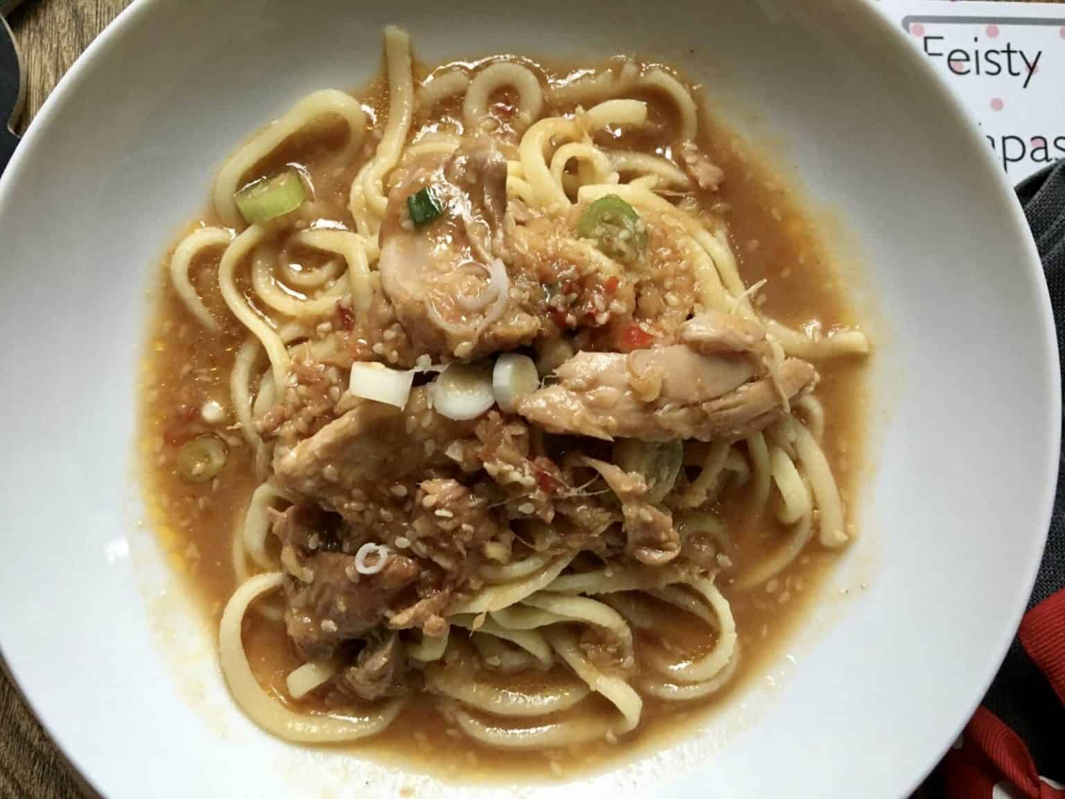 Fran A's Instant Pot Sticky Sesame Chicken - Feisty Tapas