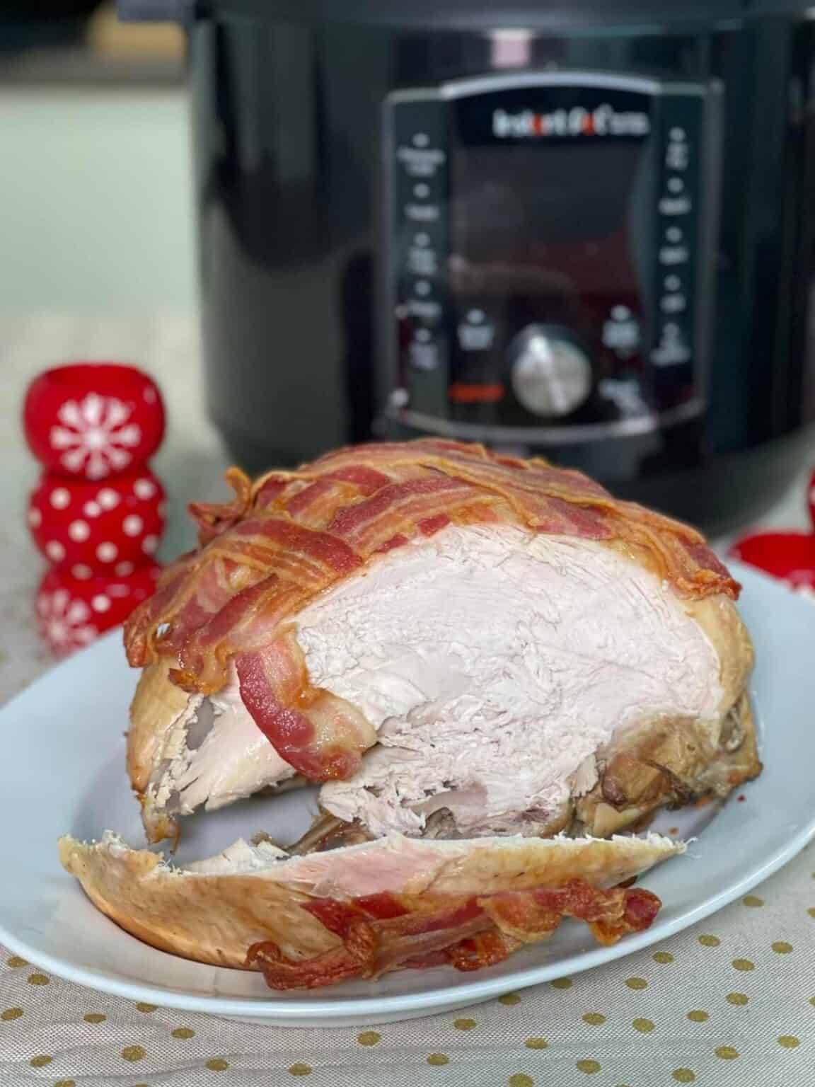 How to Pressure Cook Turkey Crown | Feisty Tapas