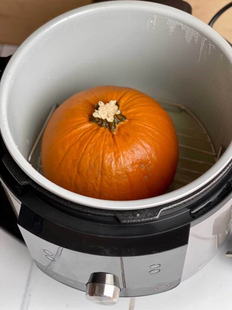 How to Pressure Cook a Whole Pumpkin - Feisty Tapas