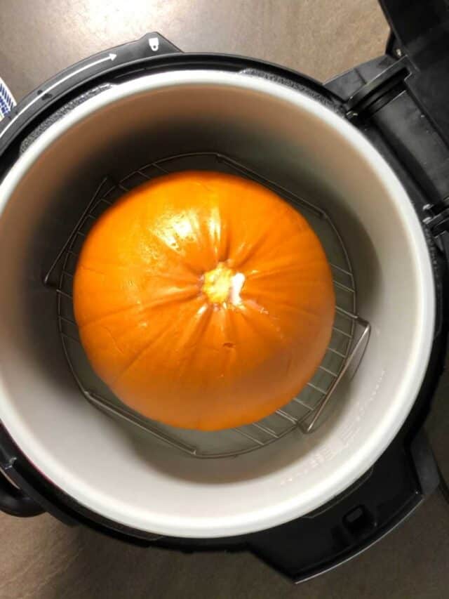 How to Pressure Cook a Whole Pumpkin - Feisty Tapas