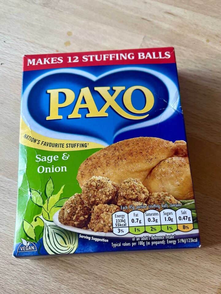 Paxo Stuffing in the Air Fryer - Feisty Tapas